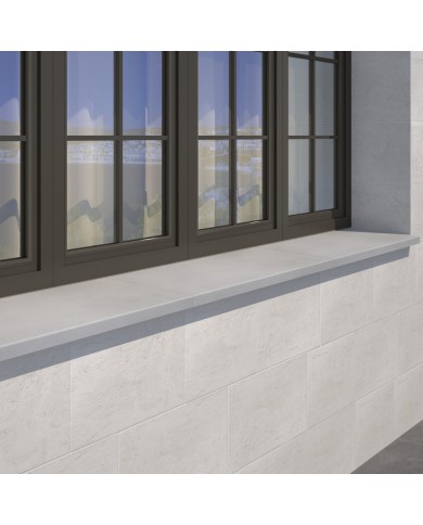 1 Metre “Wet-Cast” Smooth Finish Sloped Windowsill