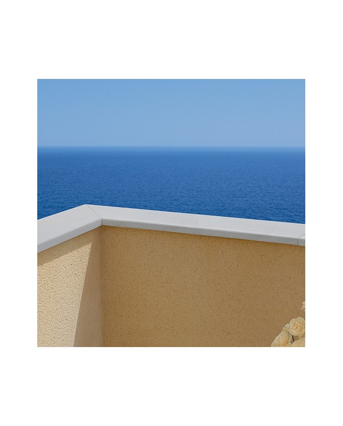 1 Meter Smooth "Wet-Cast" Wall Coping Slab