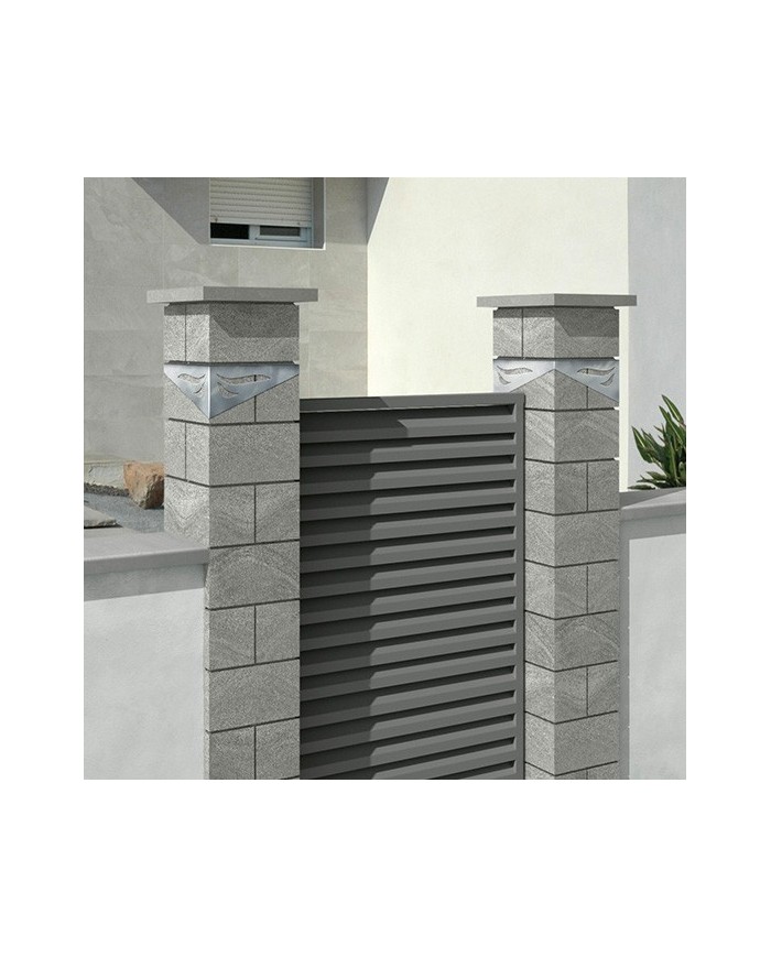 Smooth finish "Wet-Cast" Slab Pillar Caps